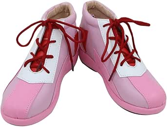 Amazon.com: Shugo Chara! Hinamori Amu Cosplay Shoes Boots Women Pink ...