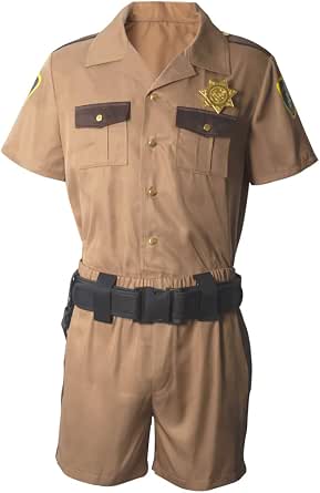 Amazon.com: LVLING Reno Lt Dangle Costume for Mens Halloween Dress Up ...