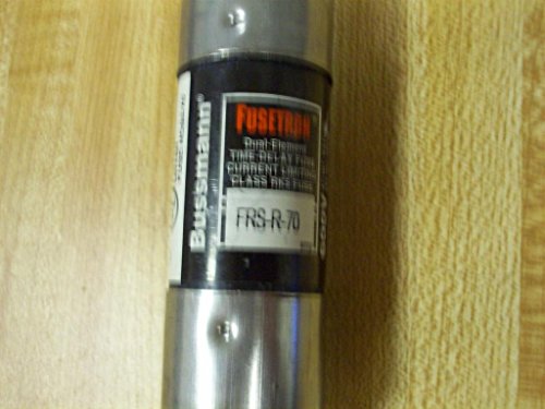 Bussman FUSETRON DUAL ELEMENT FUSE CLASS RK5 FRS-R-70 - Cartridge Fuses ...