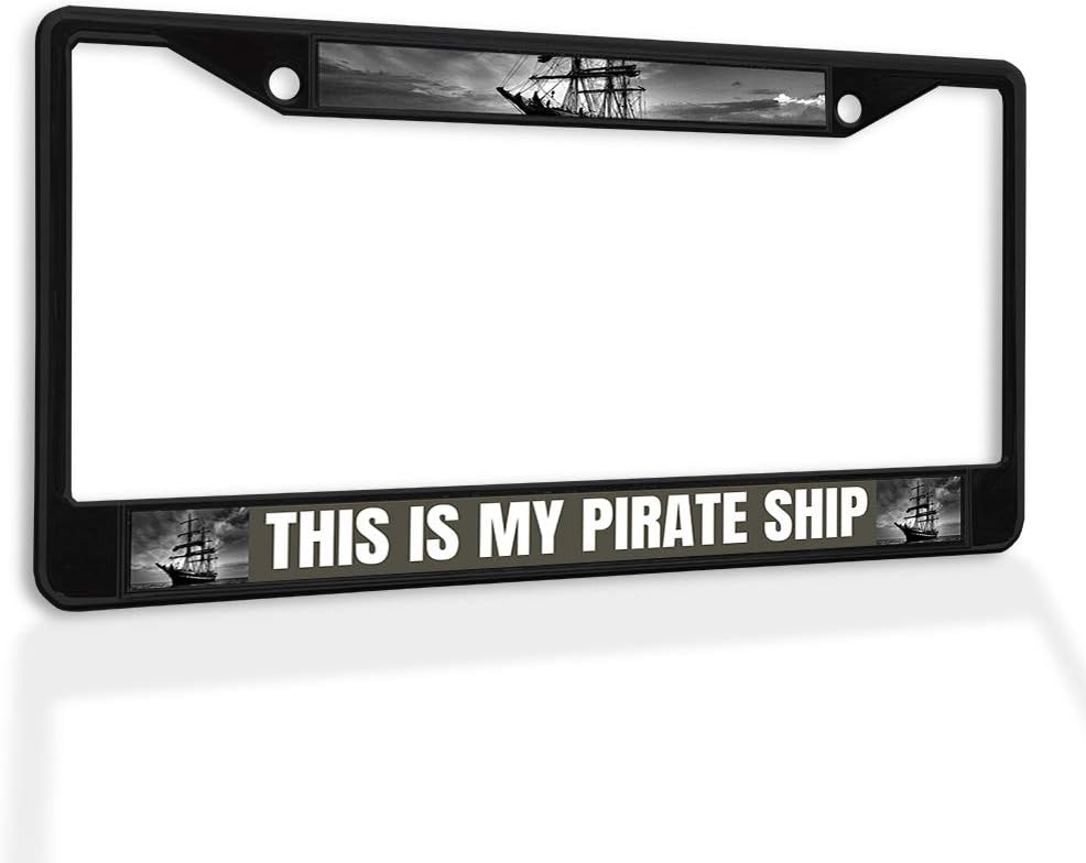 Amazon.com: GRAPHICS & MORE This is My Pirate Ship - License Plate Tag ...