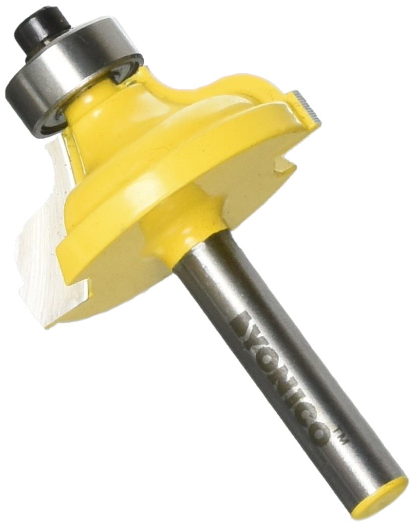 Yonico 13179q - Ogee Fillet Edge Forming Router Bit, Cutting Depth: 3/8 ...