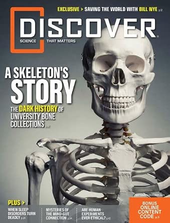 Discover Magazine September October 2023 A Skeleton'S Story: Amazon.com ...