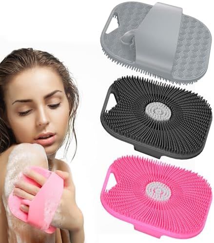 Amazon.com: SEMSMOKS Silicone Body Scrubber with Enhanced Lathering ...