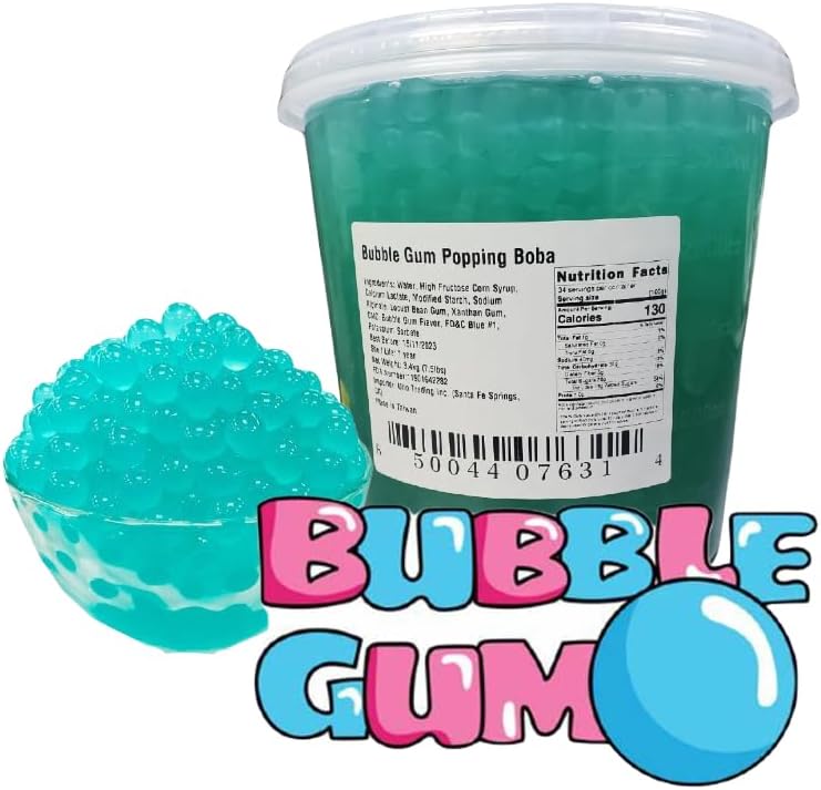 Amazon.com: BubbleGum Popping Tapioca Busting Pearls - (7 lbs) Yogurt ...