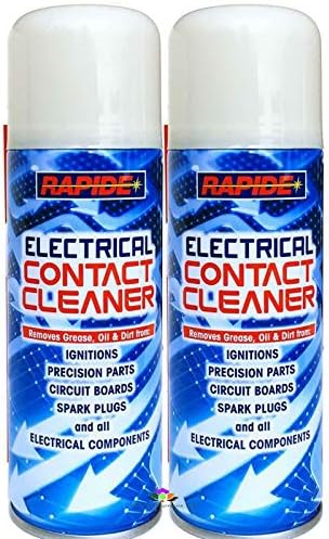Amazon.com: Rapide Electrical Contact Cleaner Cleaning Spray Removes ...