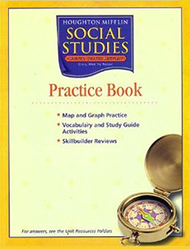 Amazon | Social Studies, Grade 5 Practice Book Consumable: Houghton ...