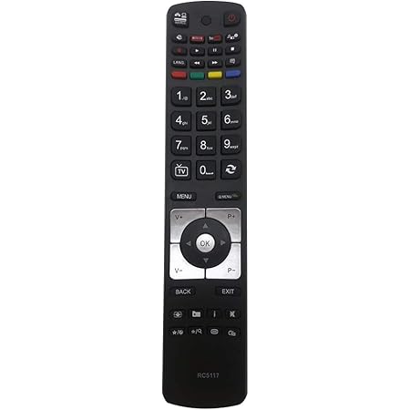 New RC5117 Replacement Hitachi TV Remote for Hitachi Telefunken Bush ...