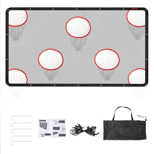 Snapklik.com : AKOZLIN 10ft X 5ft Soccer Field Nets Target Sheets ...