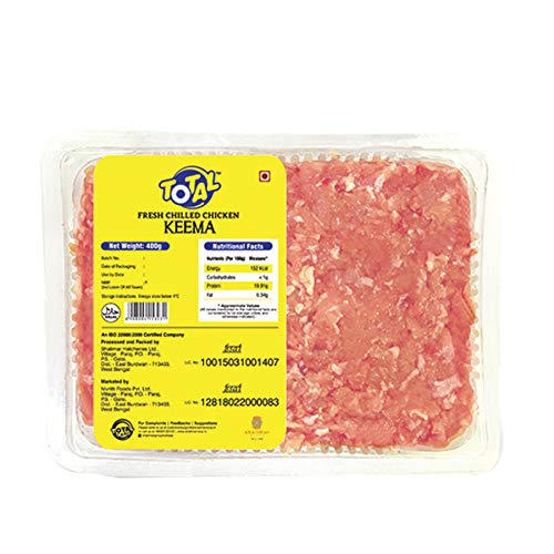 Total Fresh Chilled Chicken Keema, 400 g : Amazon.in: Grocery & Gourmet ...