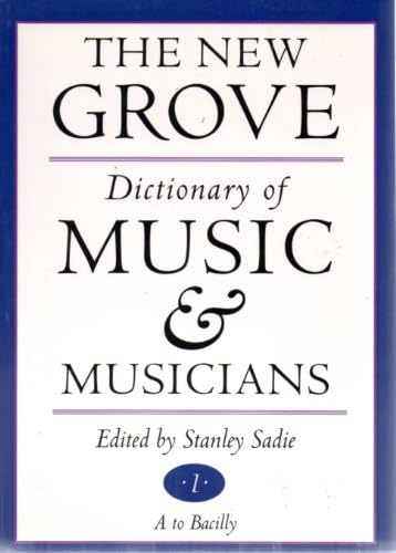 Amazon.com: The New Grove Dictionary of Music and Musicians (20 Volume ...