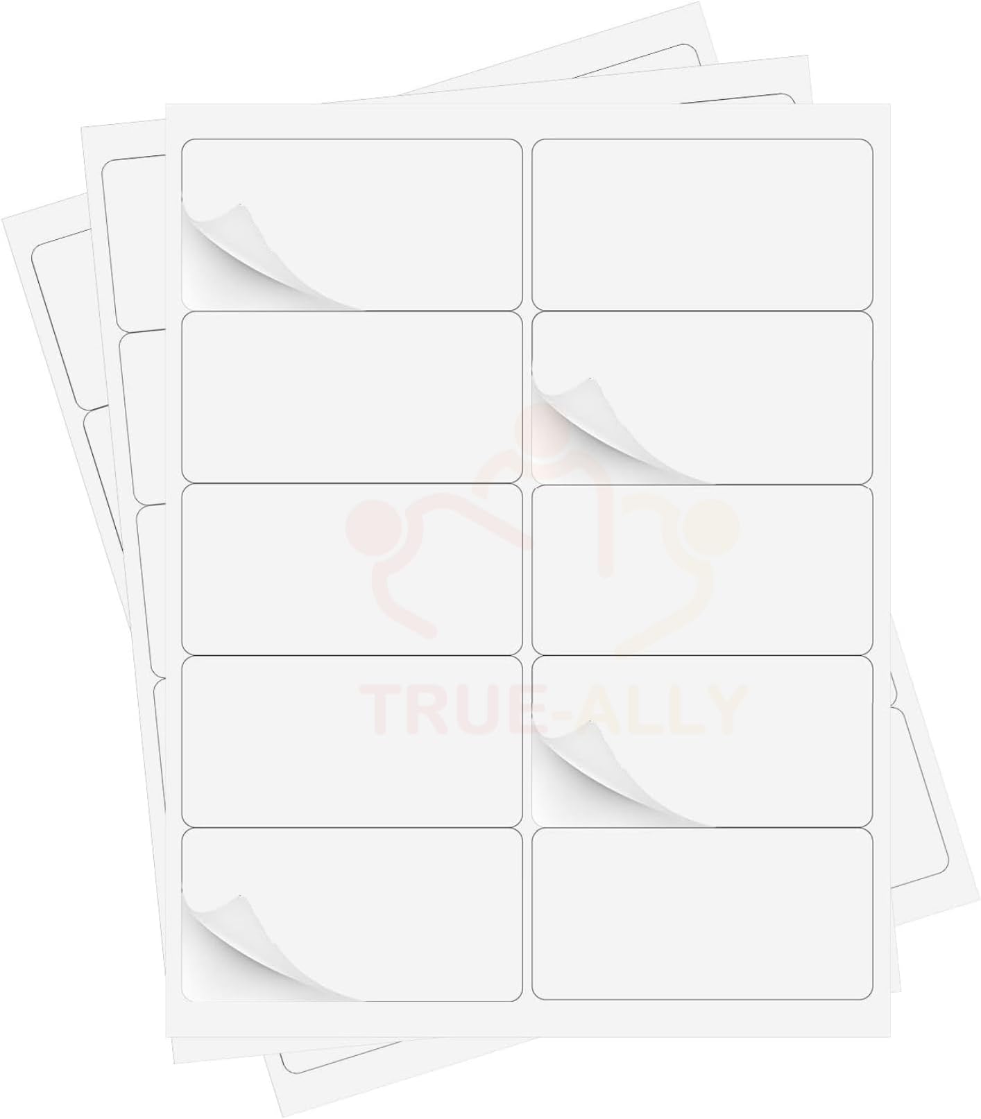 VCR A4 Size White Self Adhesive Label/Sticker for Printer (Inject ...