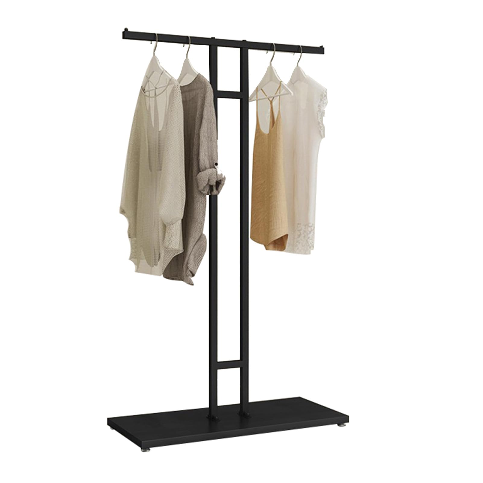 Amazon.com: 2 Way Clothing Rack with Straight Arms,Heavy Duty Clothes ...