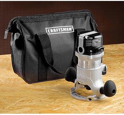 Craftsman 17542 11 Amp 2 Hp Corded Fixed Base Router - Amazon.com