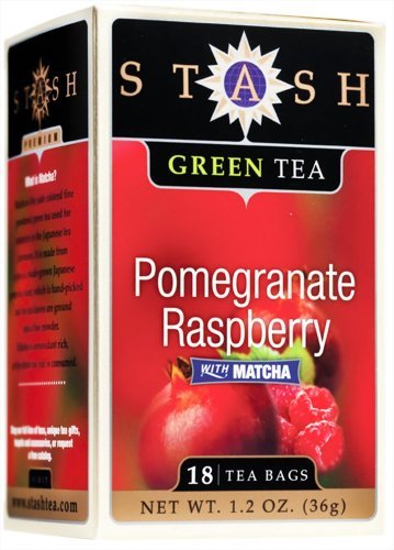 Amazon.com : Stash Premium Pomegranate Raspberry Green Tea, Tea Bags ...