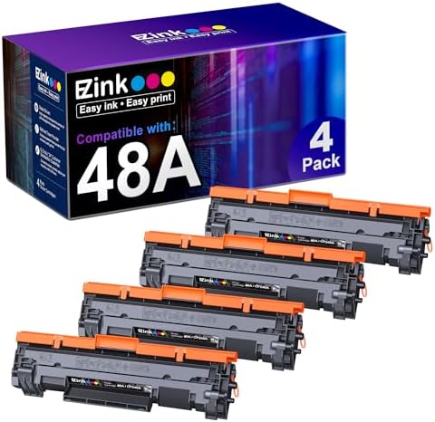 Amazon.com: E-Z Ink Compatible Toner Cartridges Replacement for HP 48A ...