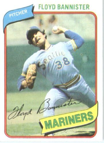 Amazon.com: 1980 Topps Baseball Card #699 Floyd Bannister ...