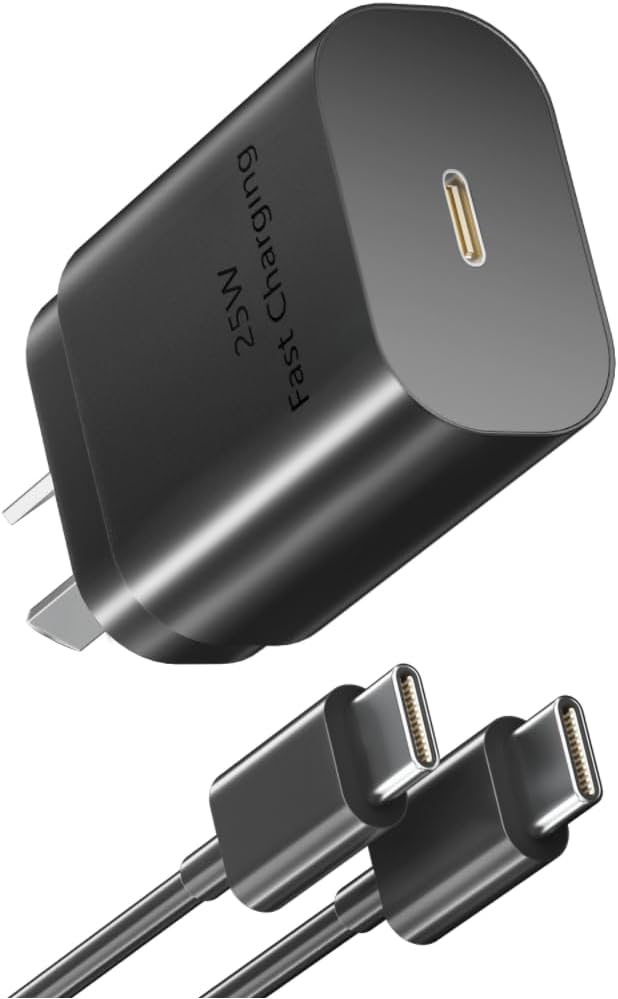 [2 Pack] 25W Super Fast Charger, USB C Wall Charger for Samsung, 25W ...