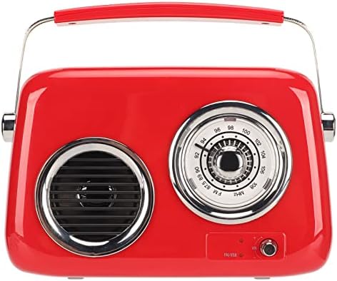 Vintage Radio Retro Radio Bluetooth Speaker, Portable Digital Radio ...