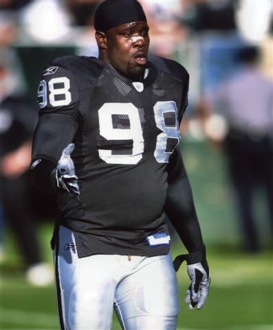 Amazon.com: BOBBY HAMILTON OAKLAND RAIDERS 8X10 SPORTS ACTION PHOTO ...