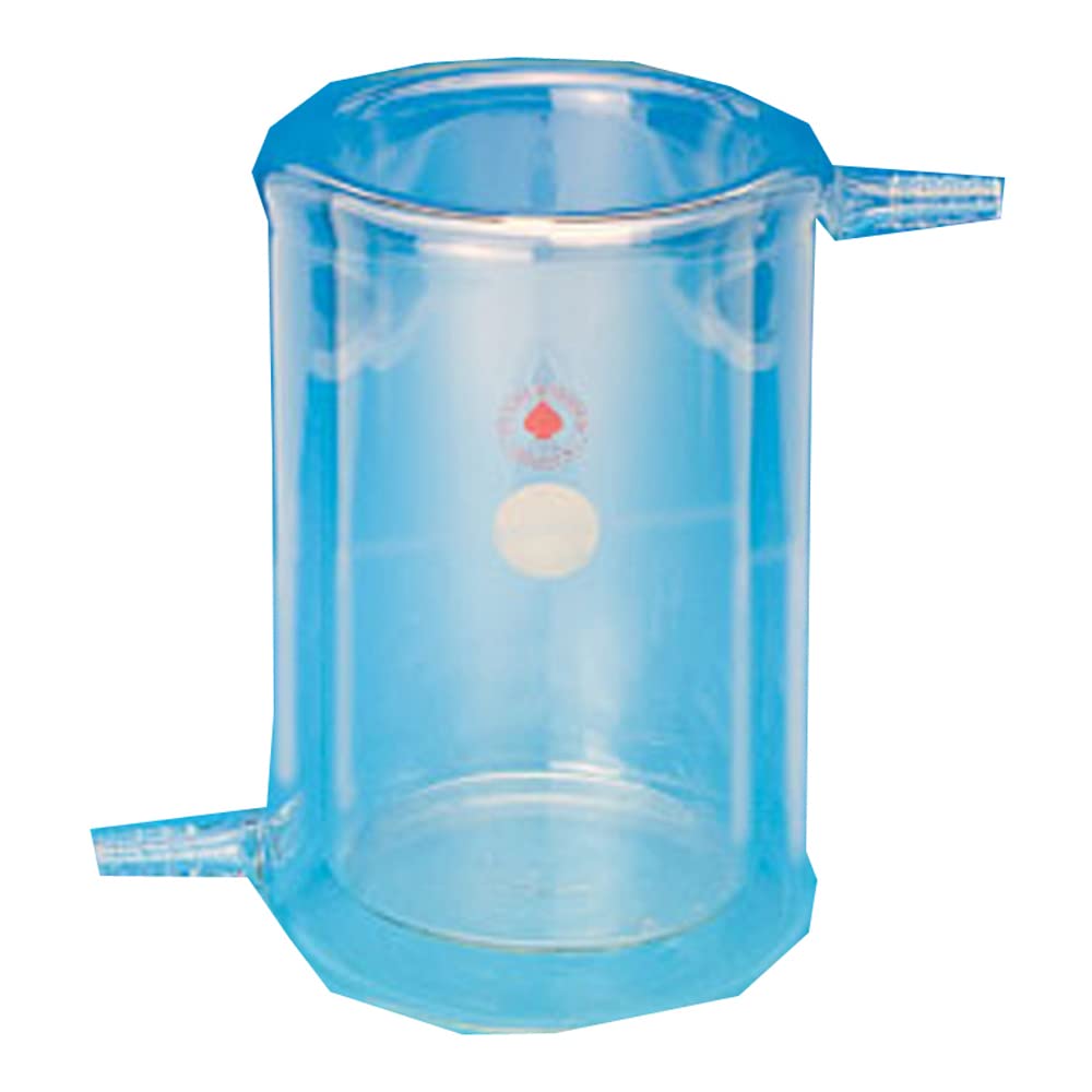 ACE GLASS 5340-03 Series Beaker, Jacketed, Glass Hose Connections for 3 ...
