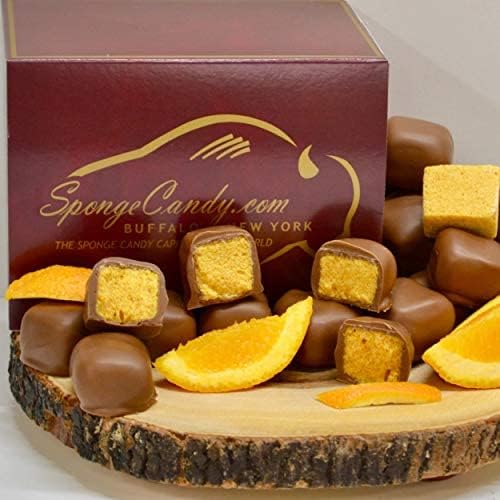 Amazon.com : 2-Pack Orange Chocolate Sponge Candy : Grocery & Gourmet Food