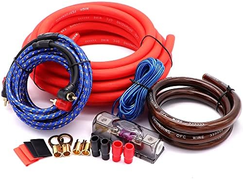0 Gauge Audio Amplifier Installation Wiring Systems KIT,Make ...