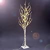Amazon.com: Excelvan Safe 120 LEDs 2.1M/7FT Silver Warm White Xmas Led ...