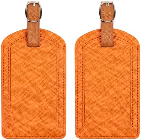 Amazon.com: Premium Colored Luggage Tags for Luggage, Travel Bags and ...