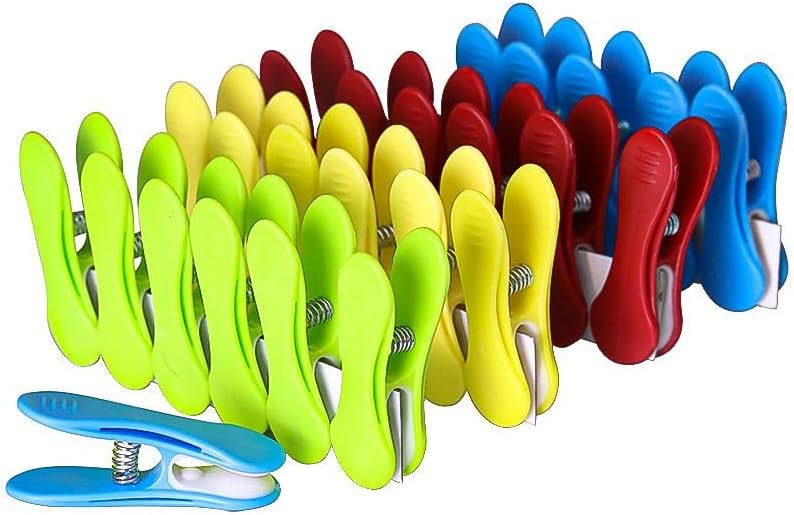 K-ONE Strong Clothes Pegs for Laundry Washing Line | Airer Clips Grip ...