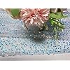 Amazon.com: JYFLZQ Iridescent Blue Sequin Table Runner 10ft Mermaid ...