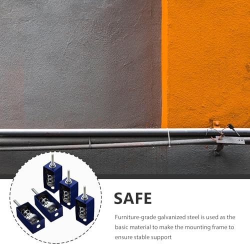 SHINEOFI 5Pcs Ceiling Spring Vibration Isolator Hv Type Damping Hanger ...
