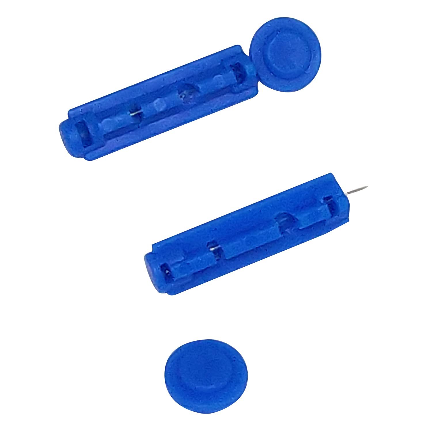 Sahyog Wellness Blue Round Lancet Device Needles - Pack of 1000 Pieces ...