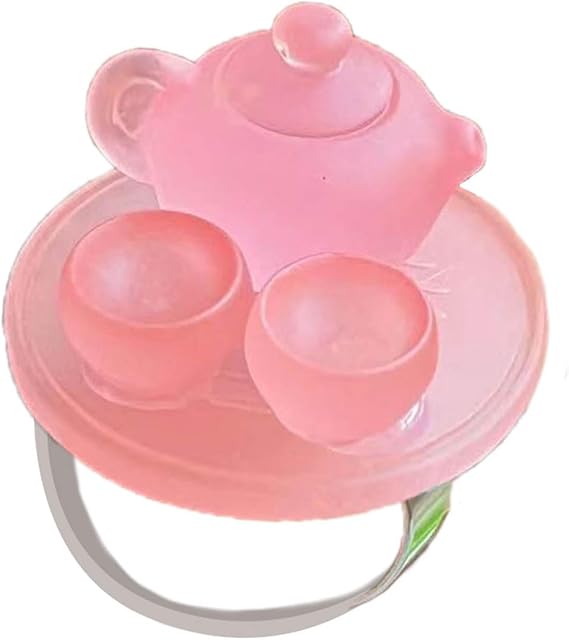 Amazon | [Milue] ヴィンテージ樹脂アクリルリングシミュレーションケトルティーセット新中国クリエイティブジュエリー女性と男性のためのファッションフォロワージュエリー | リング 通販