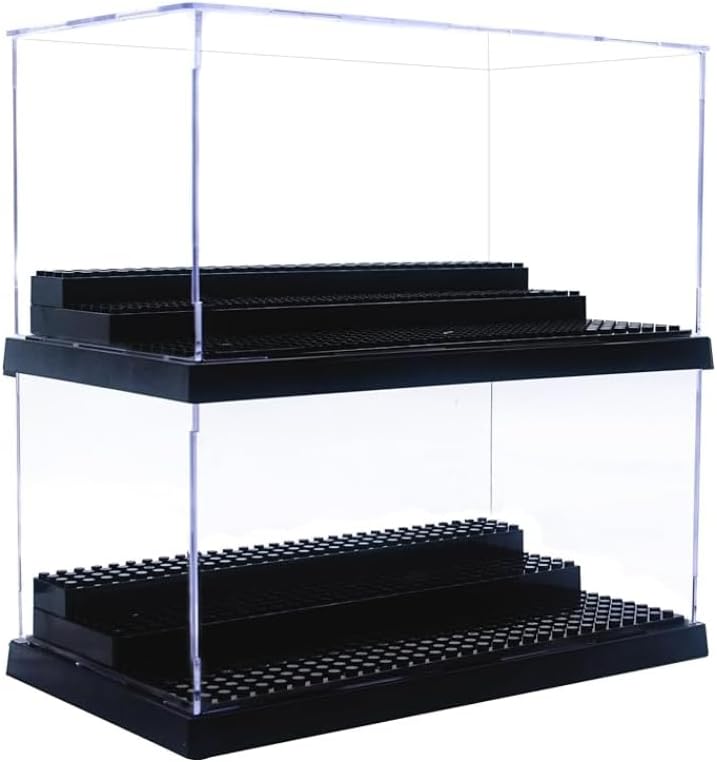 2 PCS Minifigures Display Case Box for LEGO Lovers Protect Your ...