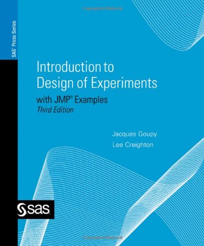 Introduction to Design of Experiments with JMP Examples: 9781599944227 ...