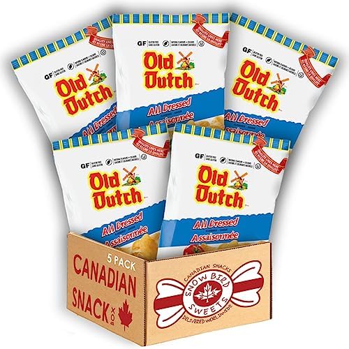 Amazon.com: Over 2lbs of Old Dutch All Dressed chips (235g each)| All ...