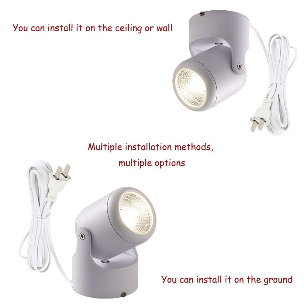 Aazon.co: ANYE High Accent Lap Uplight Downlight 9W LED Spotlight