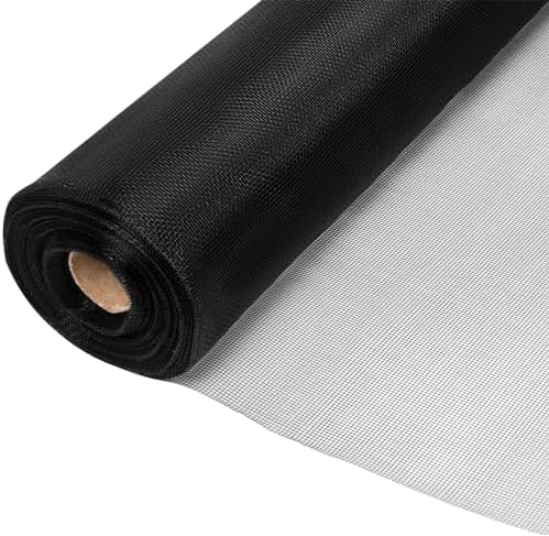 Gardenova Window Screen Mesh,36 inch x 100 feet Fiberglass Window ...