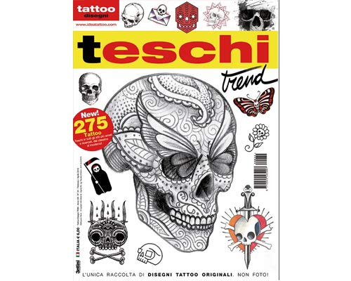 Amazon.com: Skull Style Tattoo Flash Design Book 64-Pages : Everything Else