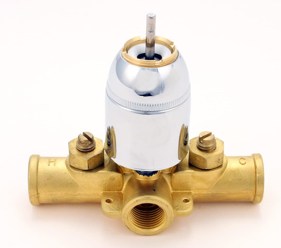 1-Handle Tub & Shower Rough-In Valve, With Integral Stops, Compatible ...