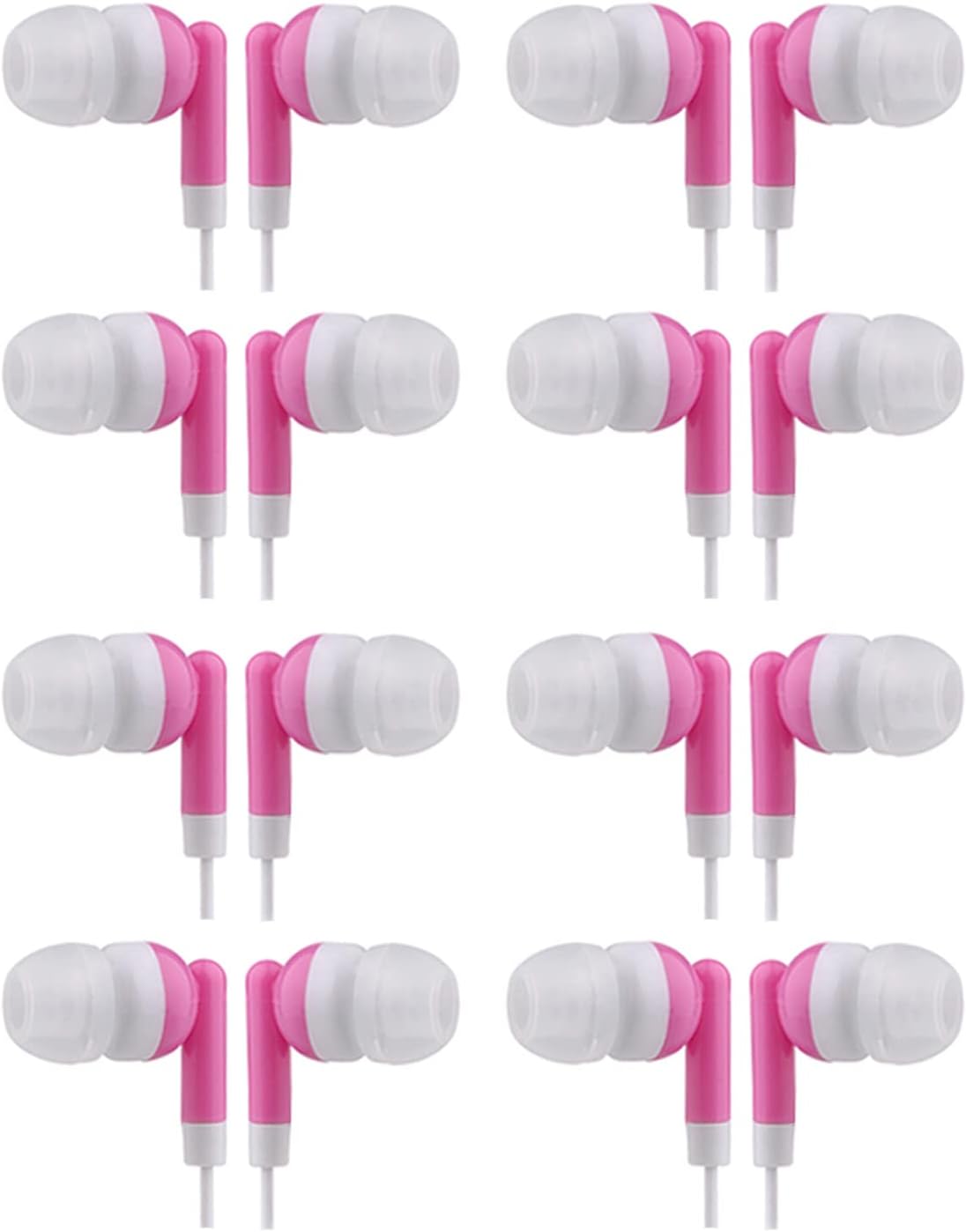 Amazon.com: YFSFQS Kids Bulk Earbuds Headphones 50 Pack Multi Colored ...