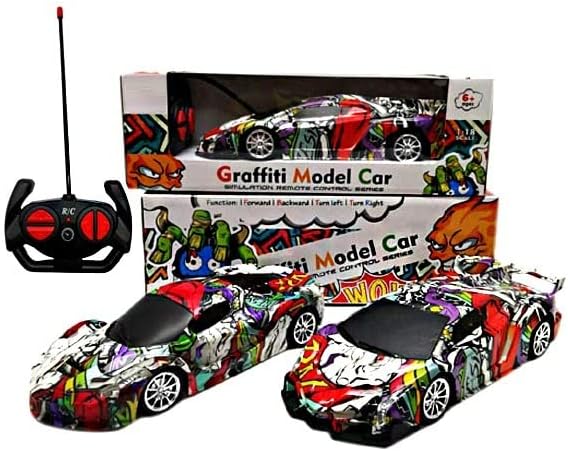 SDMAX Python Graffiti Edition 1:18 Scale Rechargeable Remote Control ...