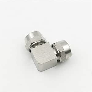 Amazon.com: Pipe connector 10pcs KLV/PV-4 6 8 10 12 14 16 MM Copper ...