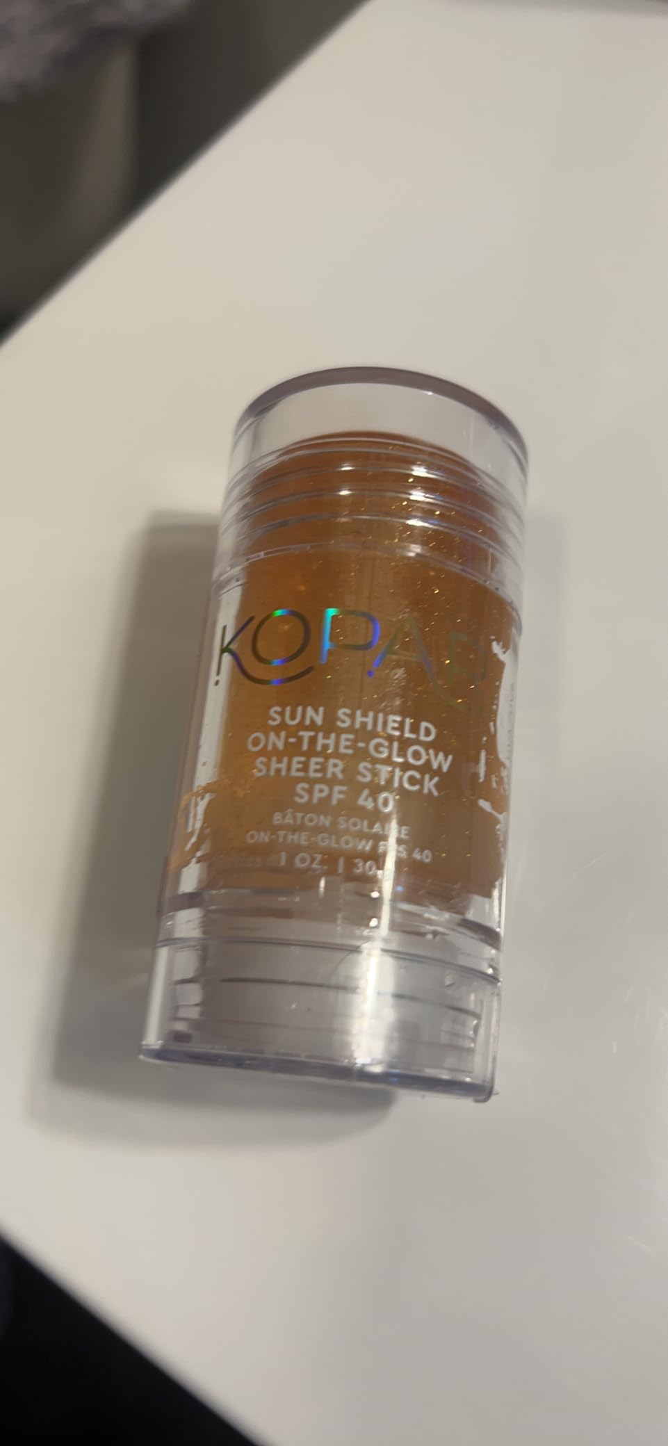 Amazon.com: Kopari Sun Shield On-The-Glow Sheer Sunscreen Stick SPF 40 ...