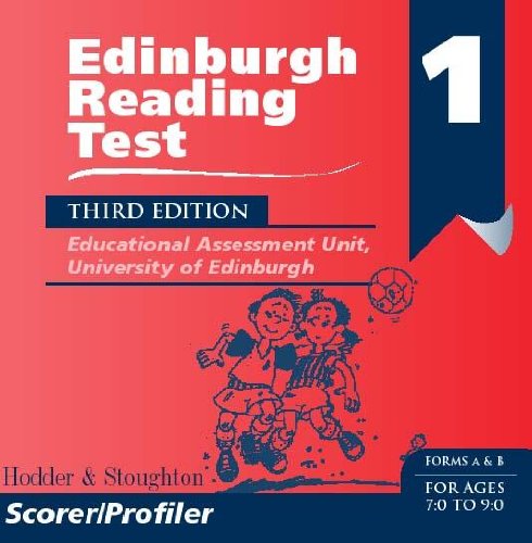 Edinburgh Reading Test 1: Scorer/Profiler CD-ROM: Stage 1 (Edinburgh ...