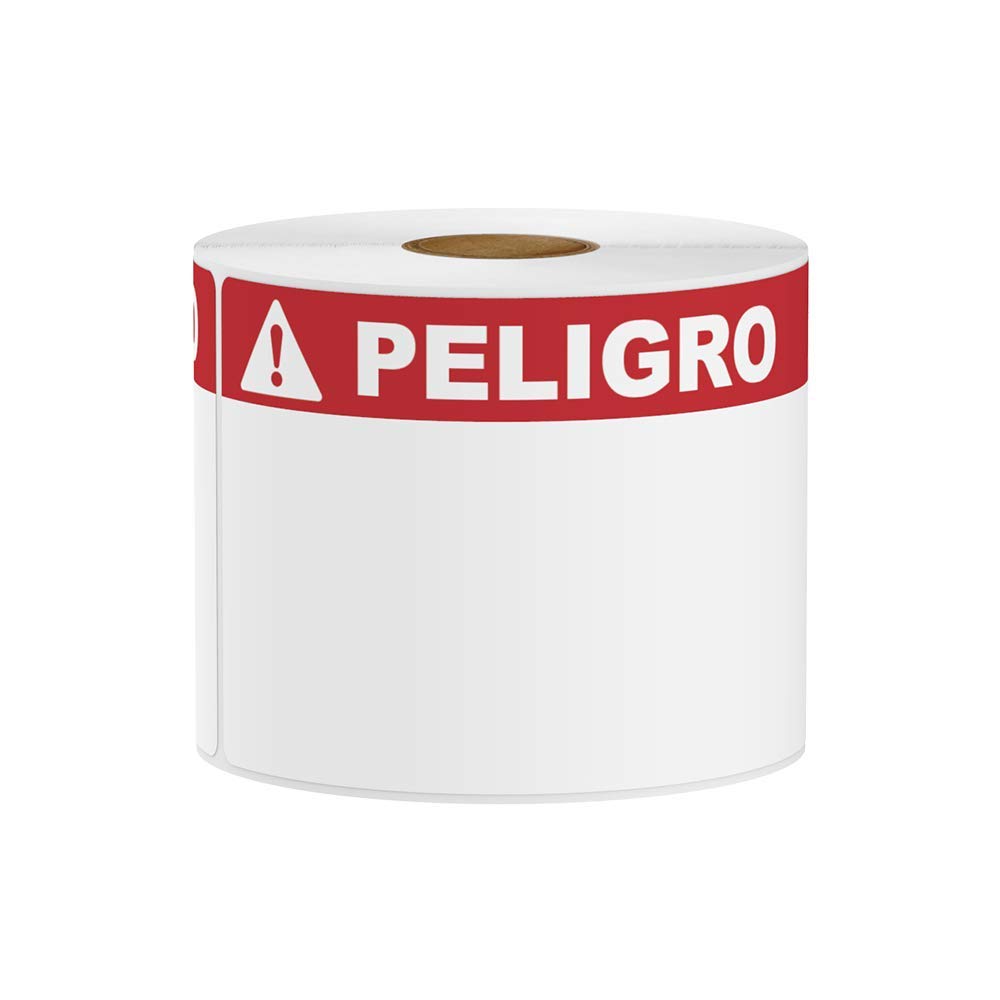 Buy Premium Die-Cut Peligro Labels for DuraLabel, LabelTac, VnM ...