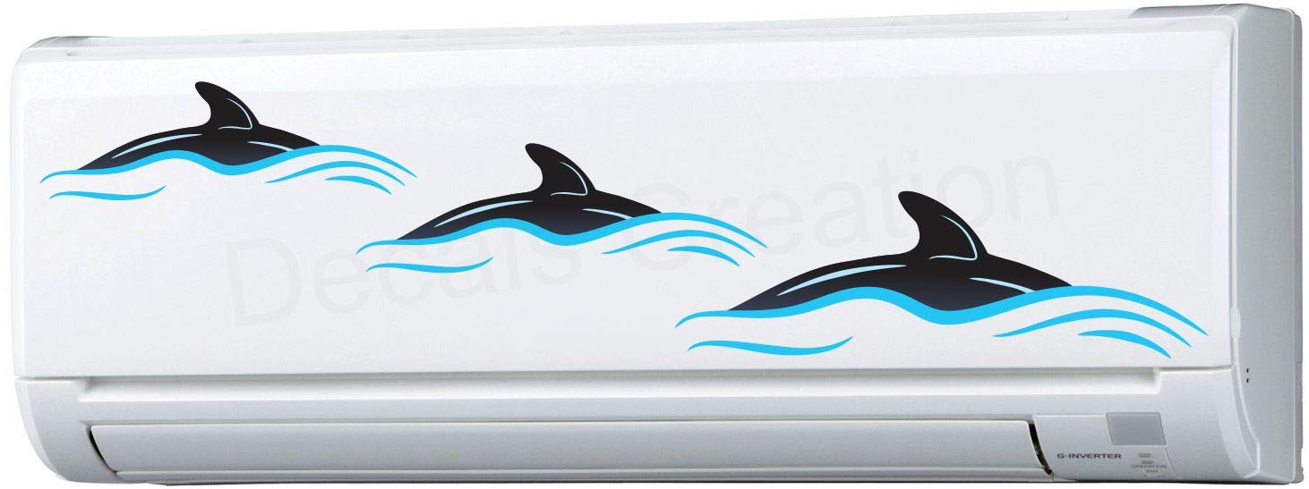 Buy Decals Creativity® Split Air Conditioner Sticker Wall Sticker A.C ...