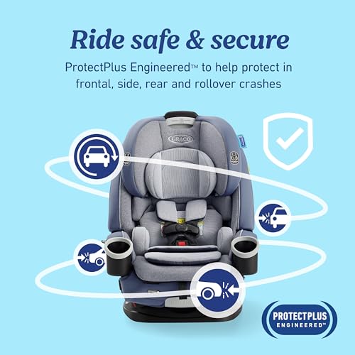 Graco 4Ever DLX 4-in-1, 10 Years Use Infant to Toddler Car Seat, Maddox ...