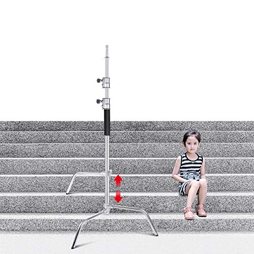 Buy Neewer Upgraded Stainless Steel Heavy Duty C-Stand with One ...