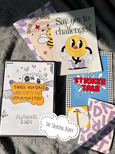 KALP The Talking Diary 2024 Dated Planner | A5 size 2024 Diary | 400 ...